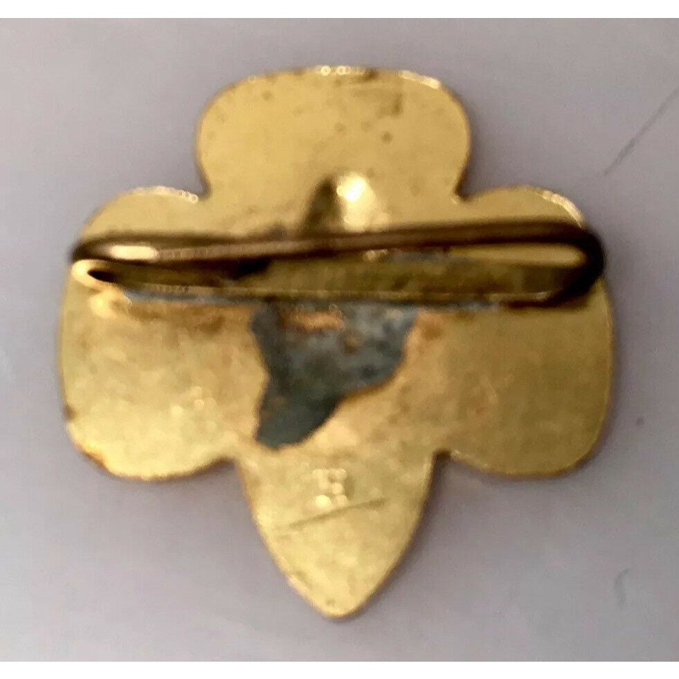 RARE Vintage 1940's Gold Girl Scout Pin Stamped Collectable Eagle - Etsy