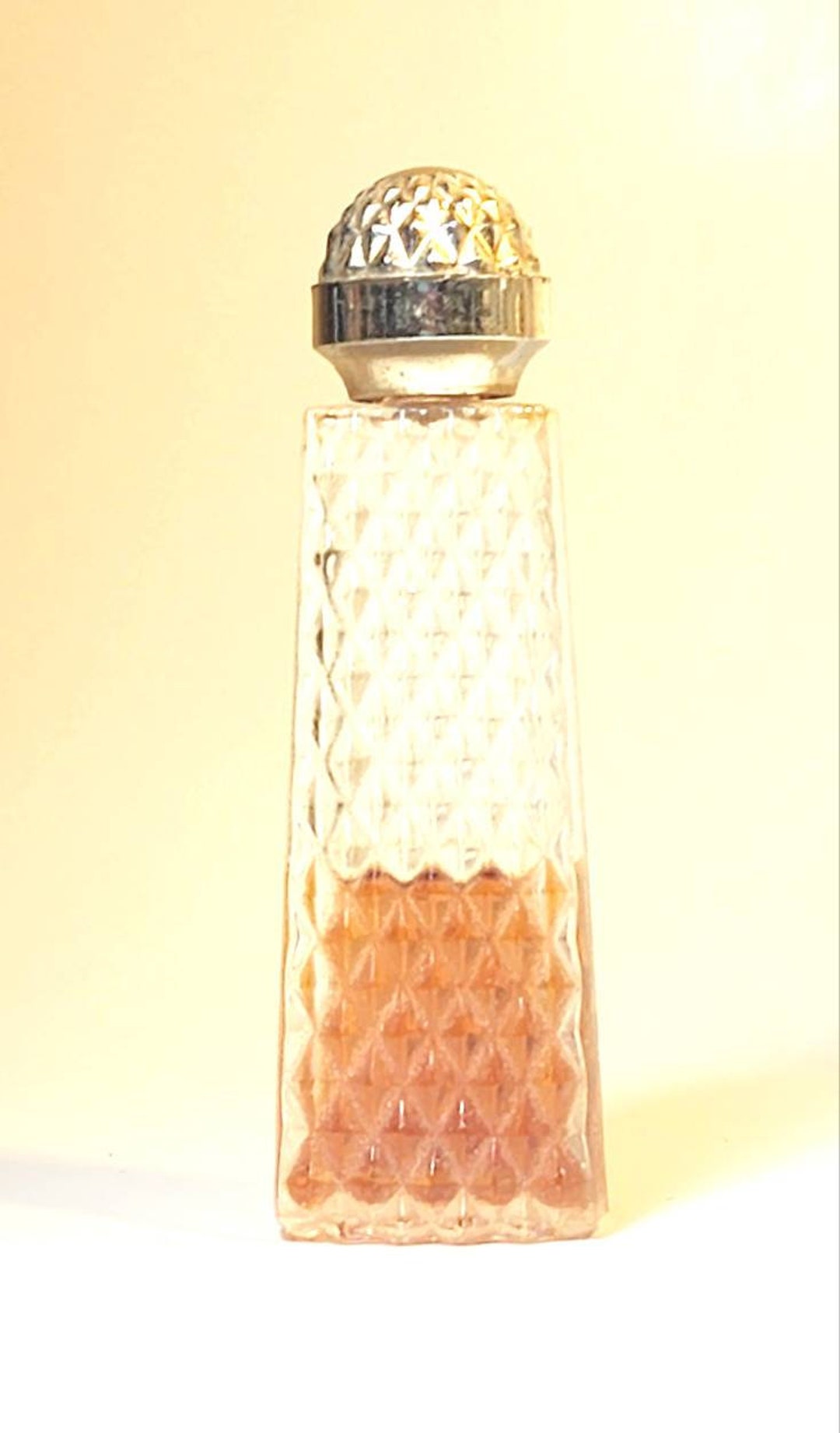 Vintage Dana Tabu Perfume in RARE 1960s Crystal Bottle• 40% Full •1/8 ...