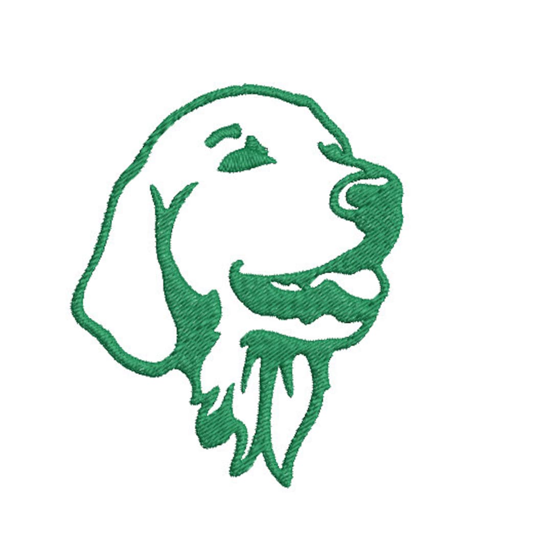Retriever Embroidery File, Golden Retriever Embroidery Gift, Hunting ...