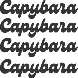 Capybara SVG, Capybara Png, Capybara Jpeg, Capybara Sublimation ...