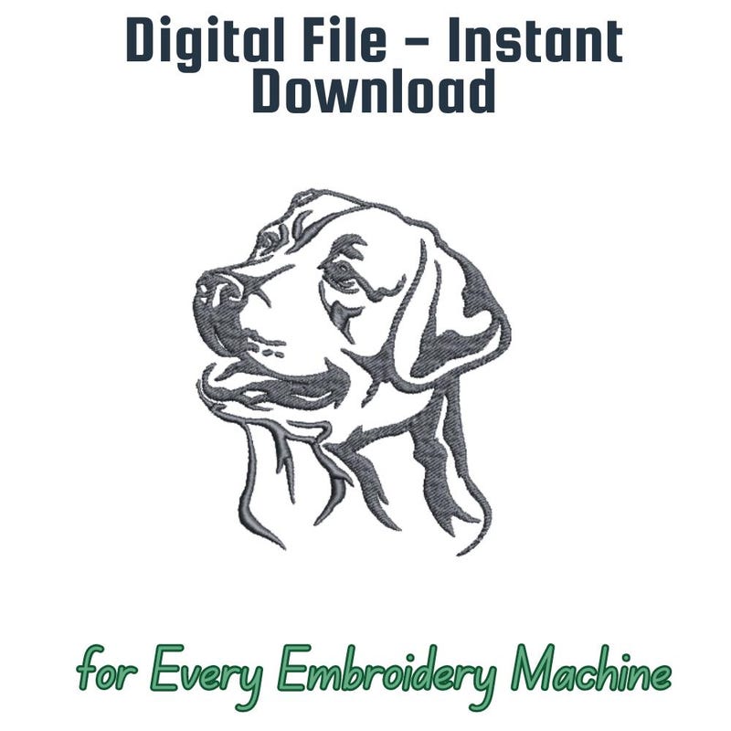 Lab Embroidery Design - Etsy