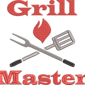 Grill Embroidery - Etsy