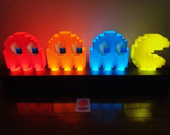 Led Pac Man Light - Etsy