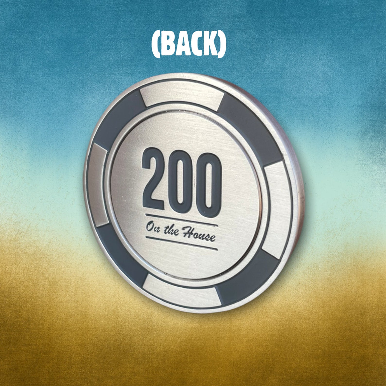 Fallout New Vegas the Platinum Chip Replica - Etsy