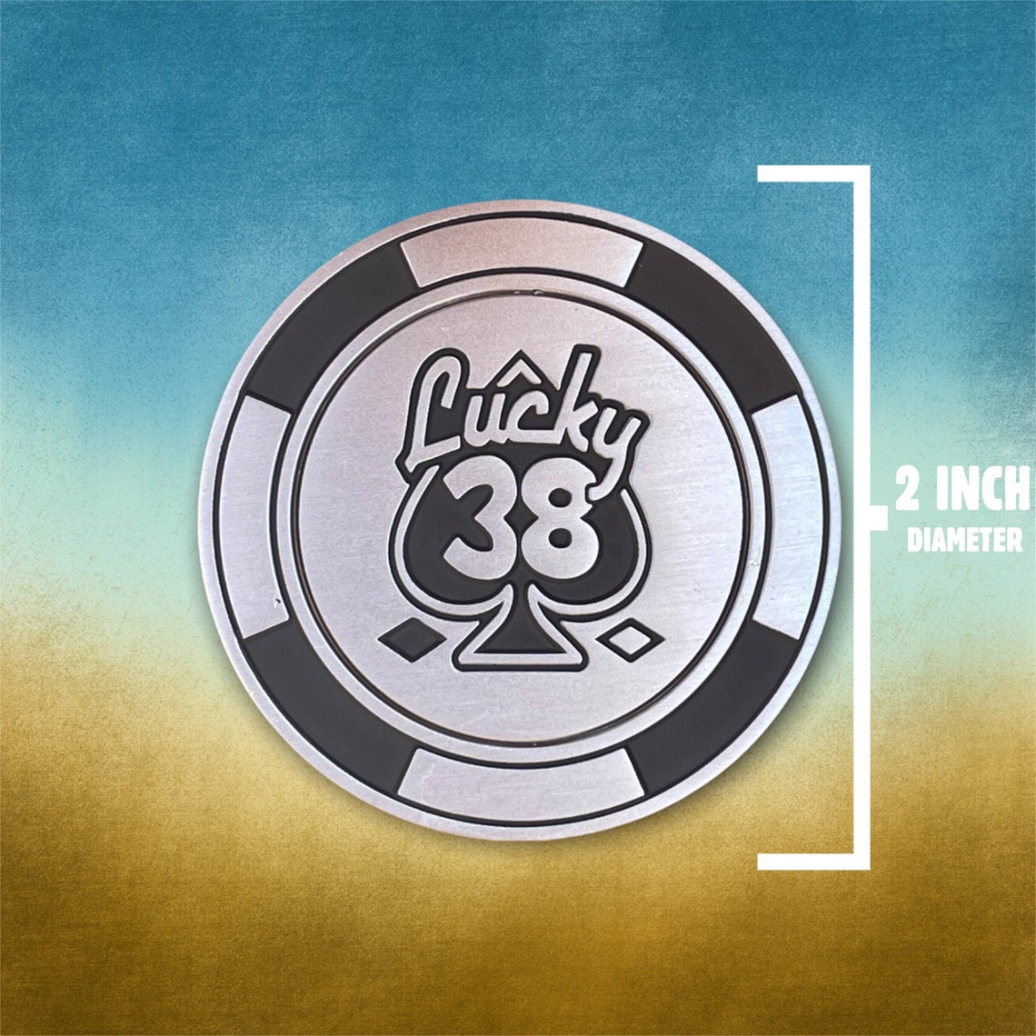 Fallout New Vegas the Platinum Chip Replica - Etsy