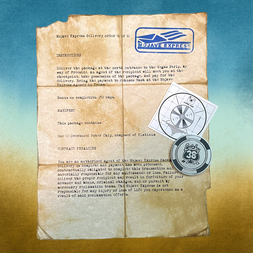 Fallout New Vegas the Platinum Chip Replica - Etsy