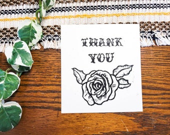Tattoo Thank You Card - Etsy