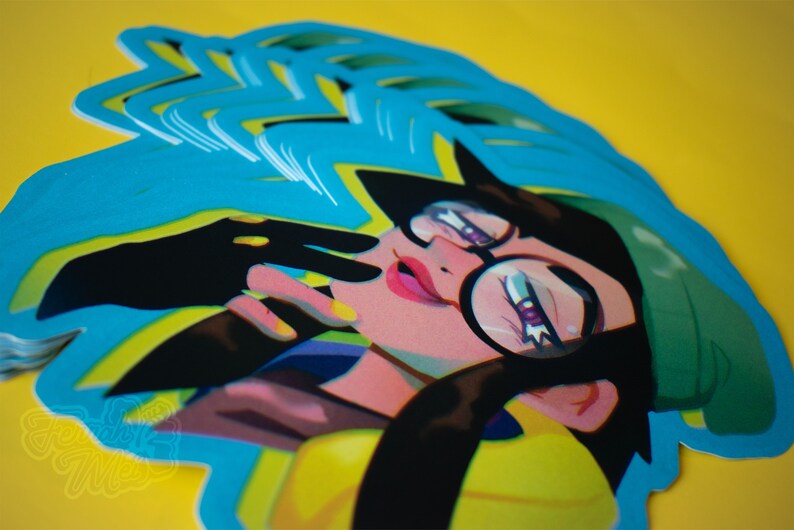 JUMBO Killjoy Matte Vinyl Stickers - Etsy