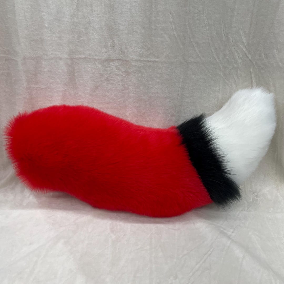 Fire Red Fox Faux Fur Fursuit Tail Small - Etsy Canada