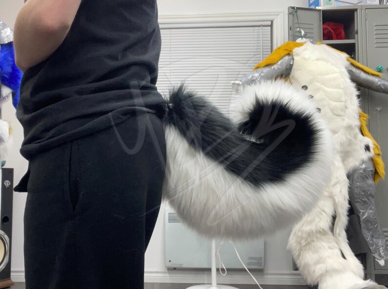 Rust and Black Husky Fursuit Tail - Etsy