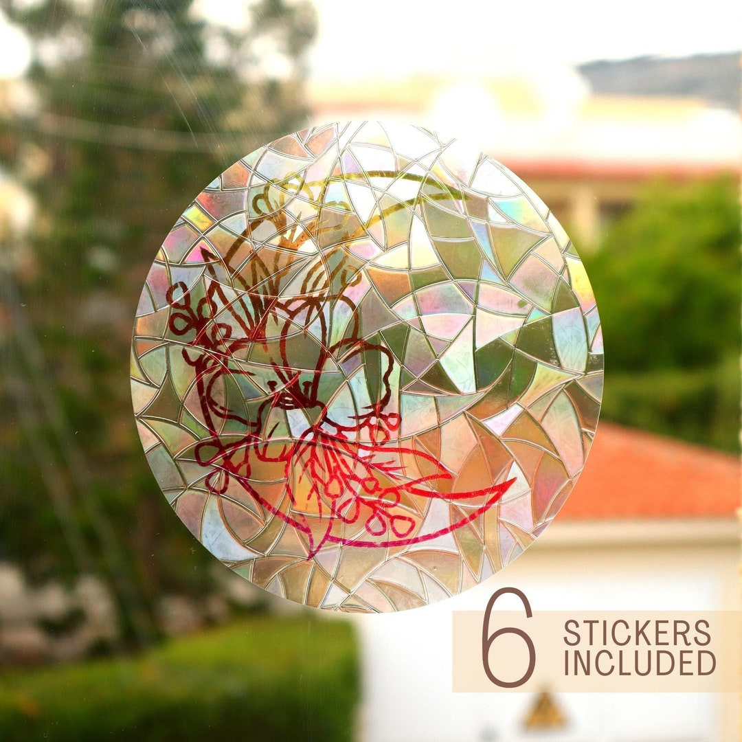 Moon Suncatcher Sticker Set, Rainbow Window Cling, Prism Maker, Light ...