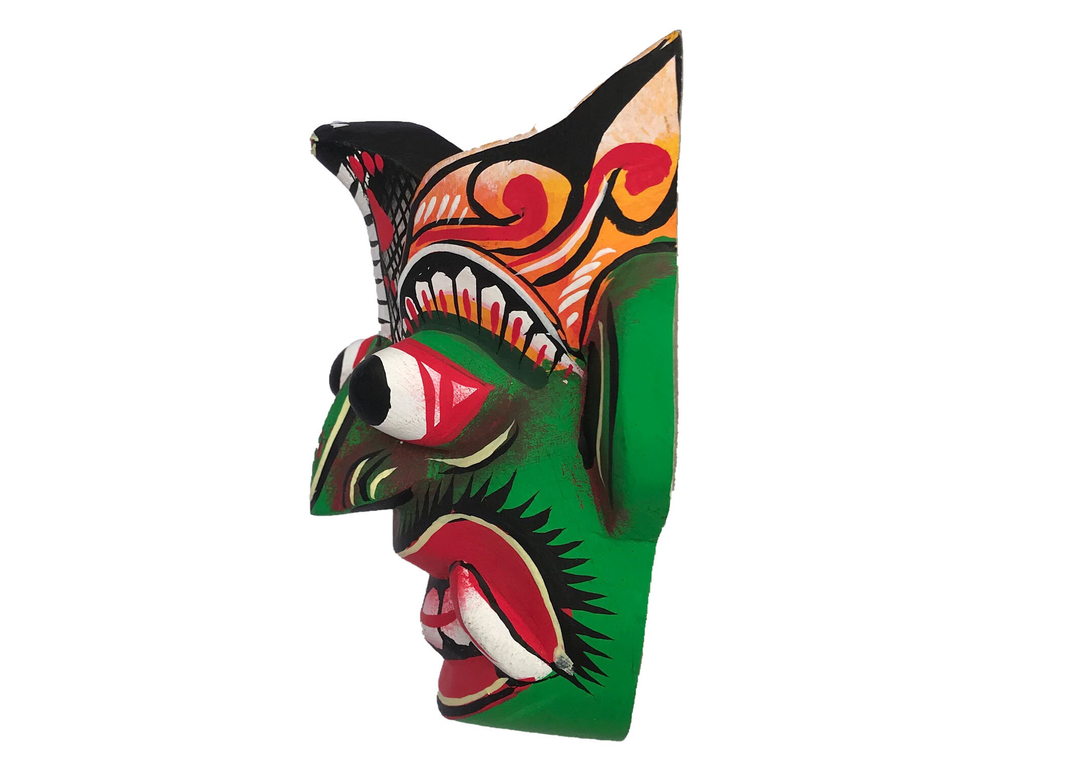 Hand Made Wood Traditional Mask - Etsy