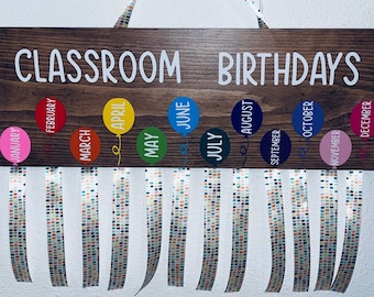 Classroom Birthday Board - Etsy