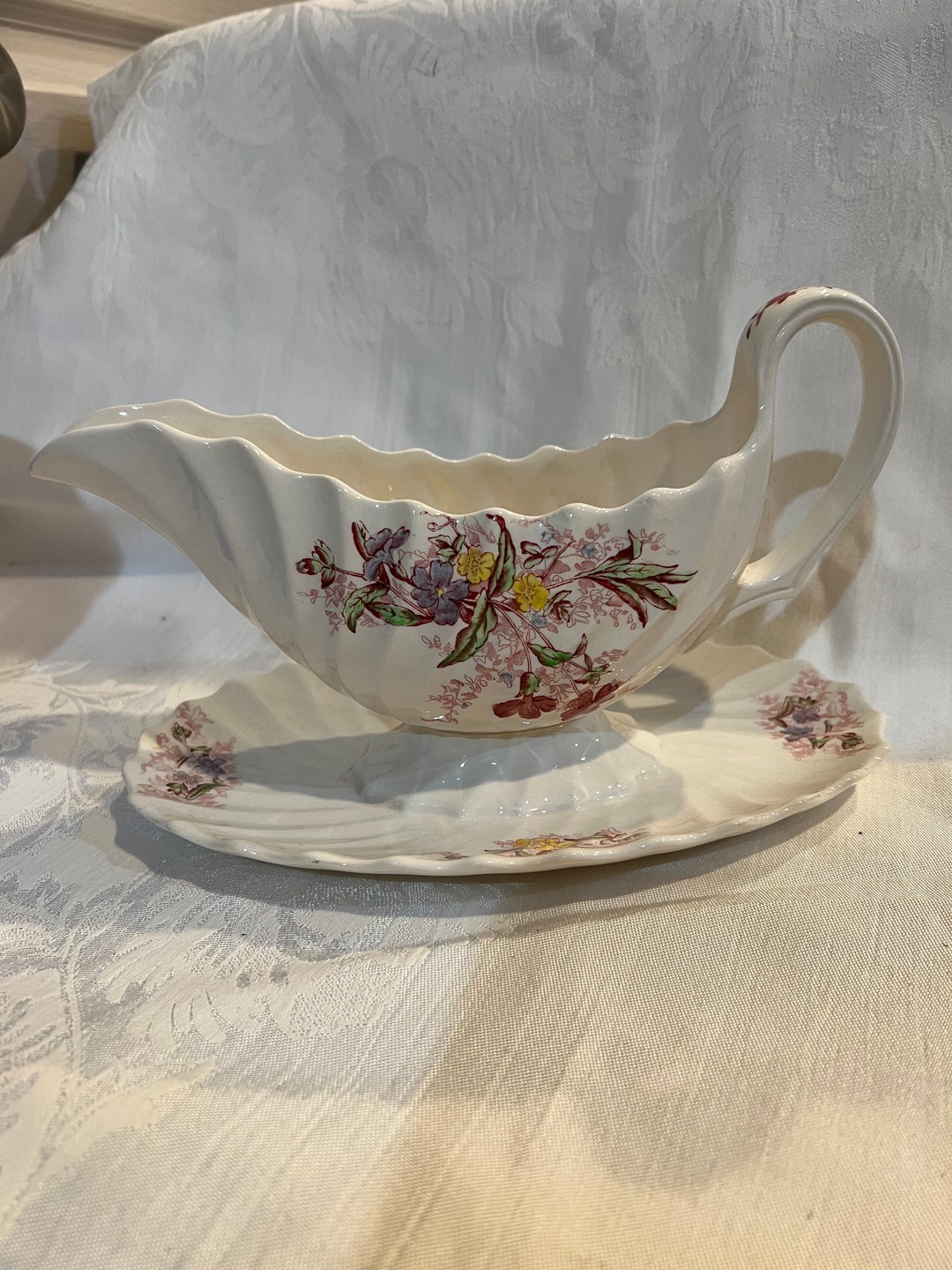 Spode fairy Deli Gravy Boat - Etsy