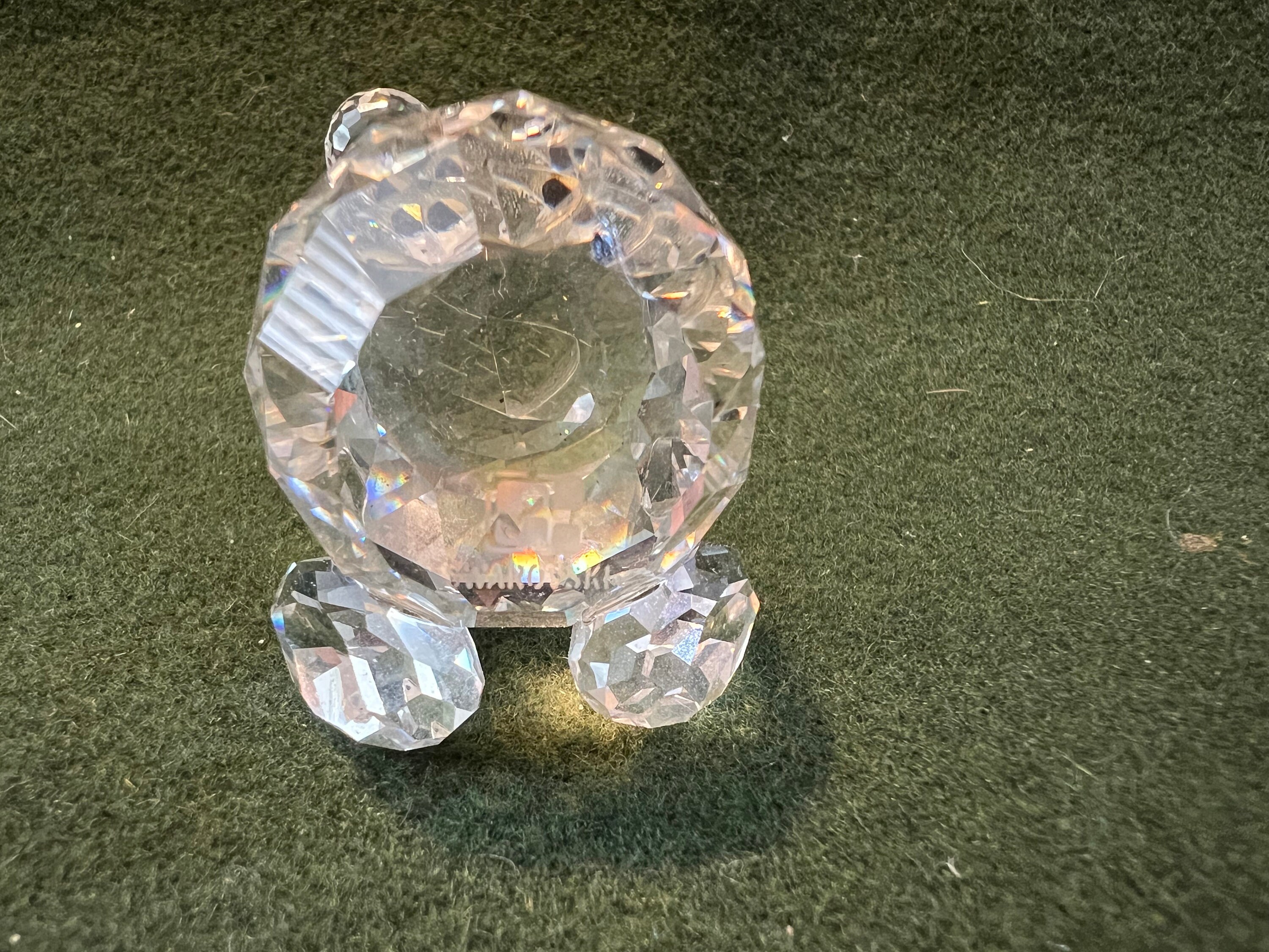 Swarovski Crystal Bear Figurine - Etsy