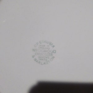 Wedgwood White Embossed Grape Dinner Plate - Etsy