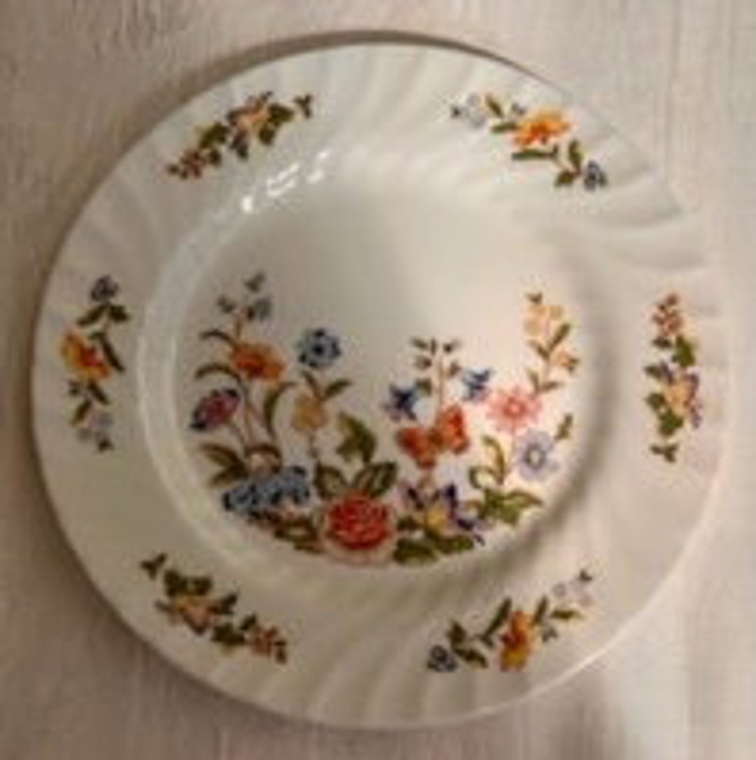Aynsley Cottage Garden Dessert Plate - Etsy
