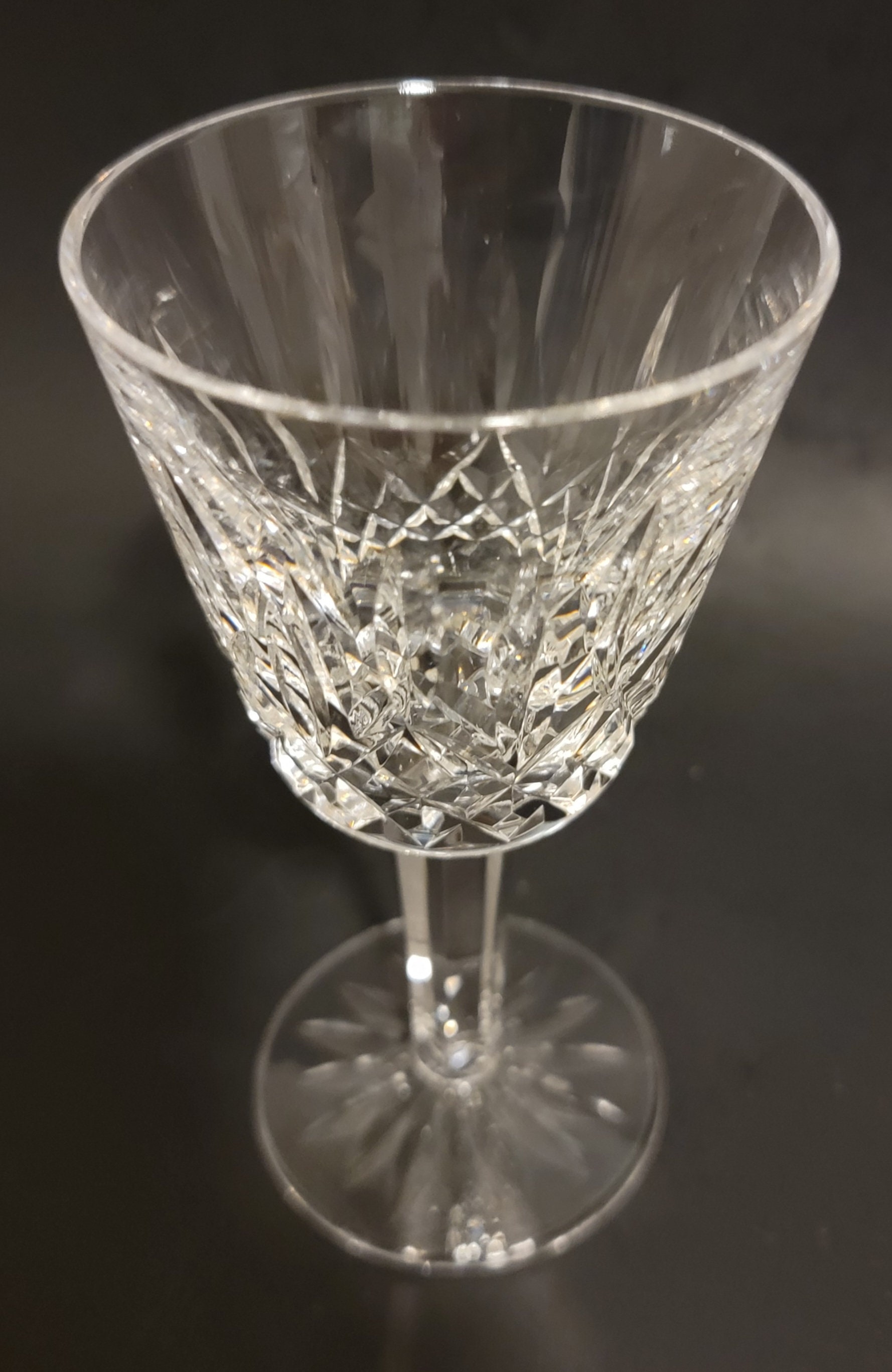 Waterford Crystal Lismore Claret Wine Glass Etsy