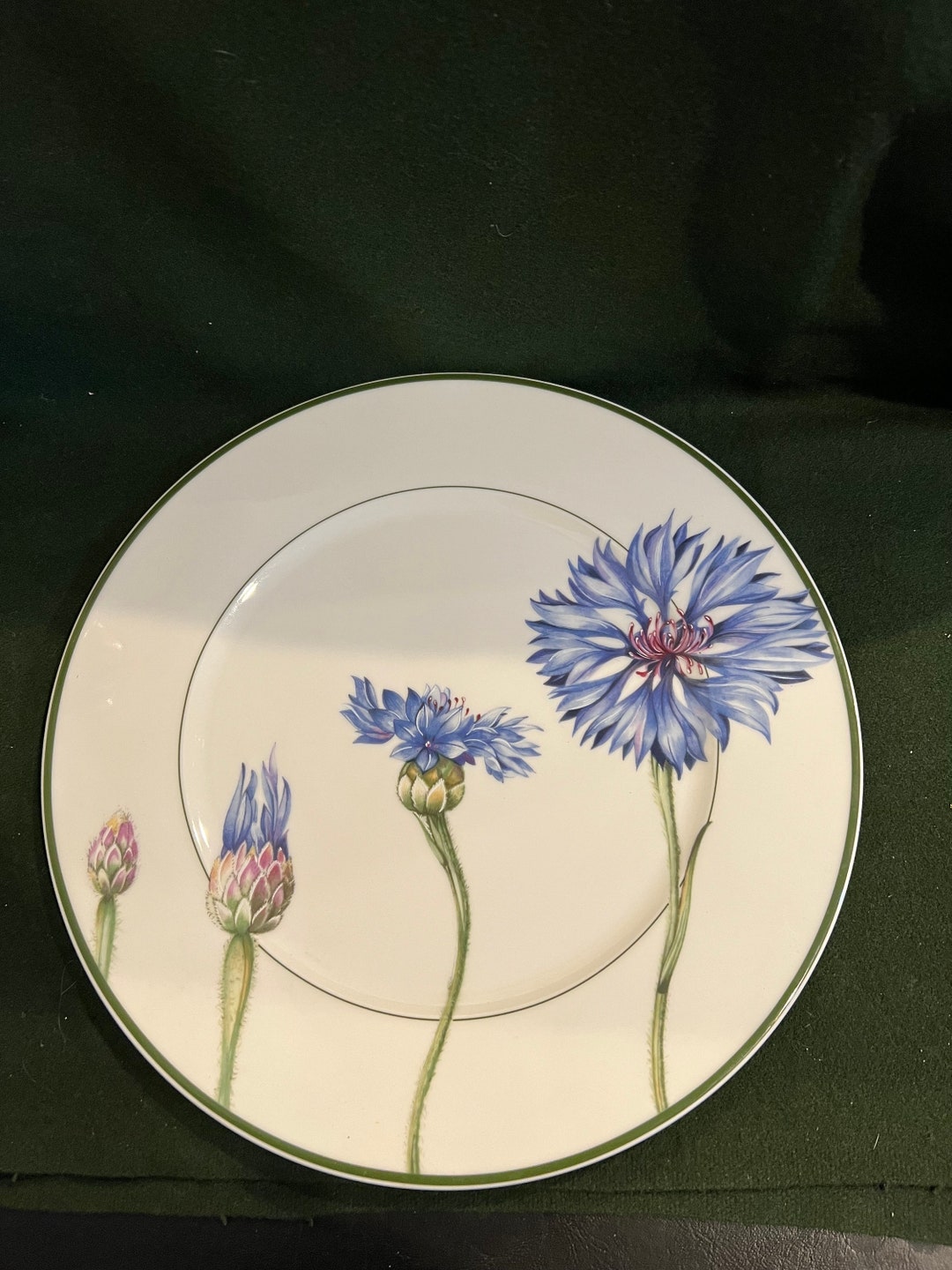 Villeroy & Boch Flora Corn Flower Buffet Plate - Etsy
