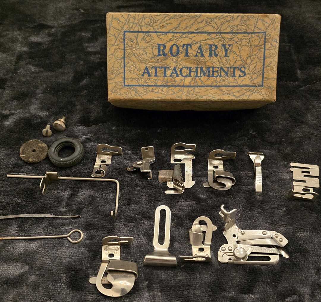 Vintage Geist Sewing Machine Attachments With Original Box - Lot of 13 ...