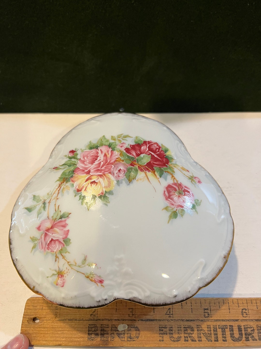Limoges Jammet Seignolles Floral Dish W/lid - Etsy