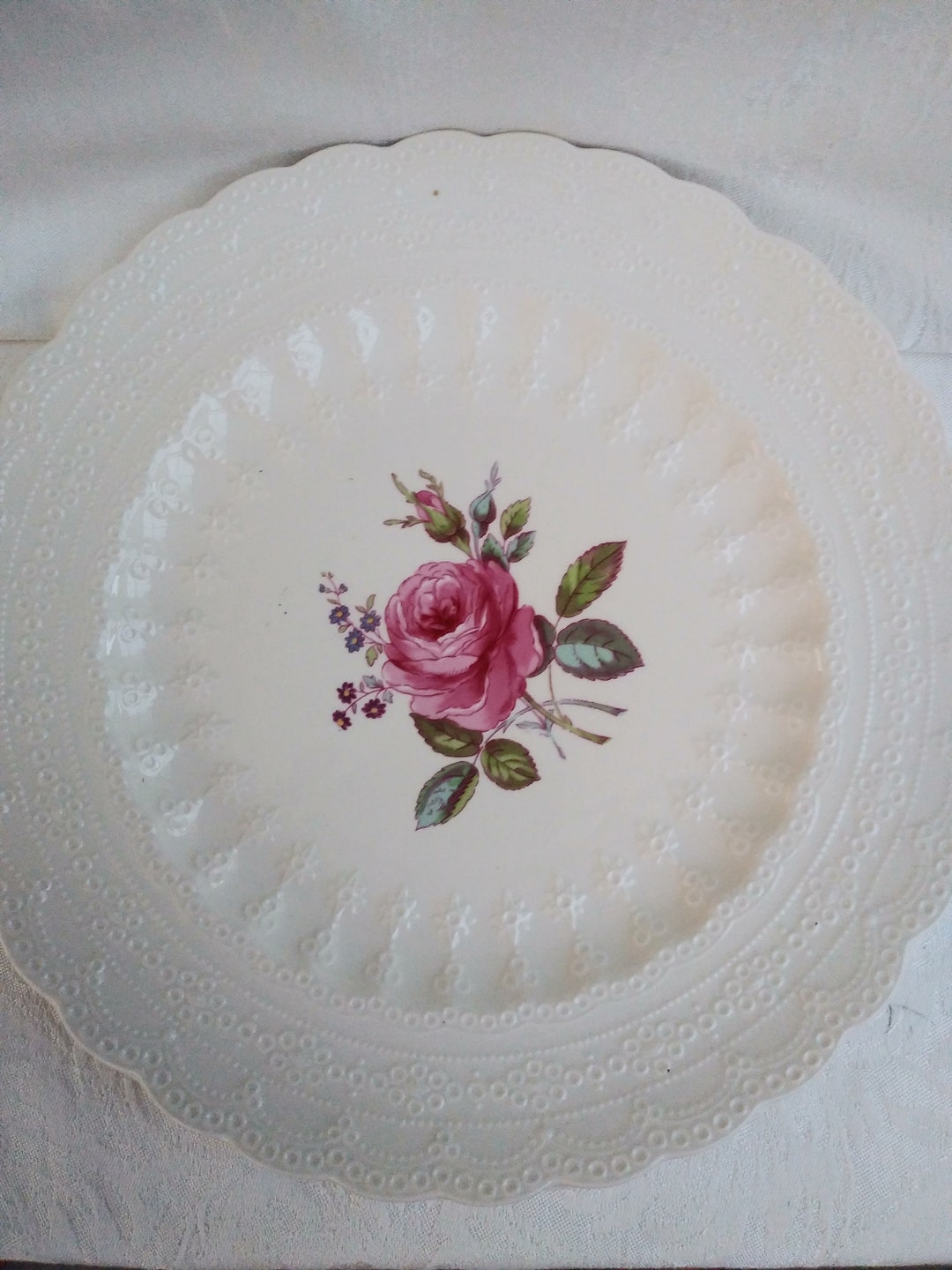 Spode Billingsley Rose Set of 2 Dinner Plates - Etsy