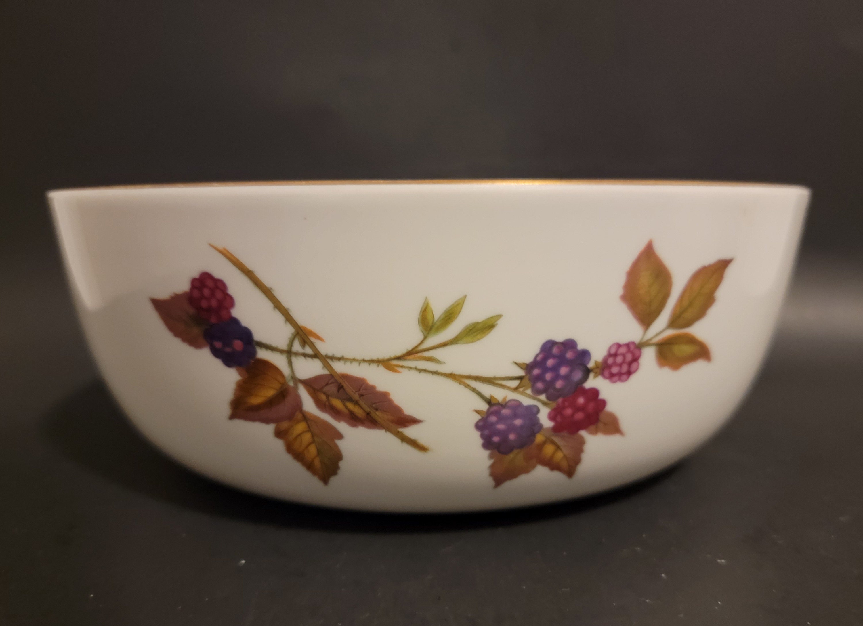 Royal Worcester Evesham Oven to Table Ware Bowl England - Etsy