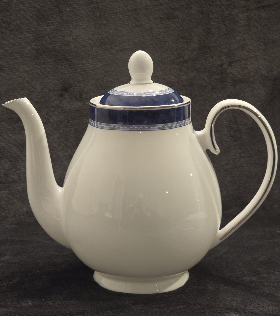 Royal Doulton St Andrews Blue Marble Teapot With Lid - Etsy