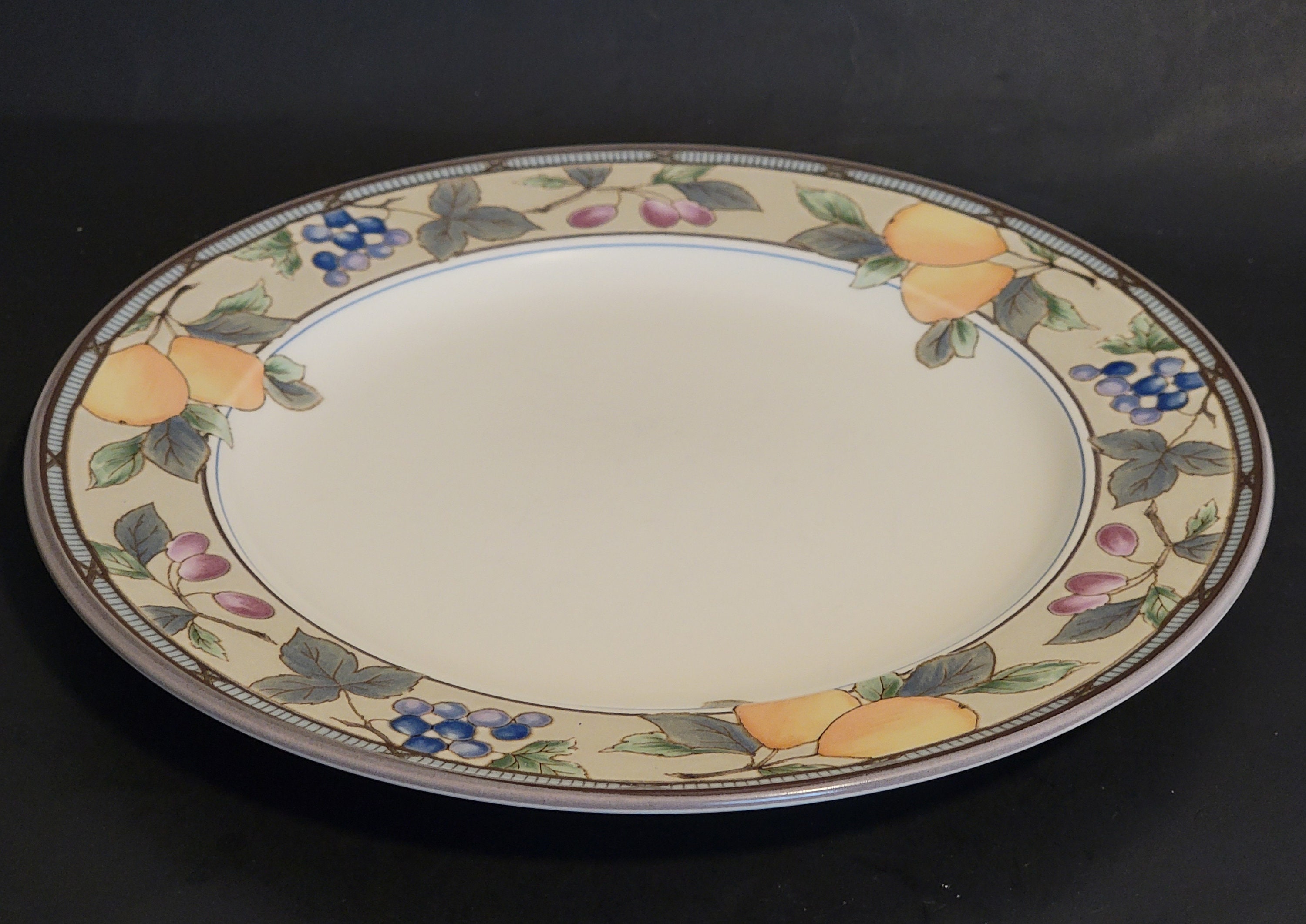 Set of 2 Mikasa Intaglio Garden Harvest Dinner Plates - Etsy