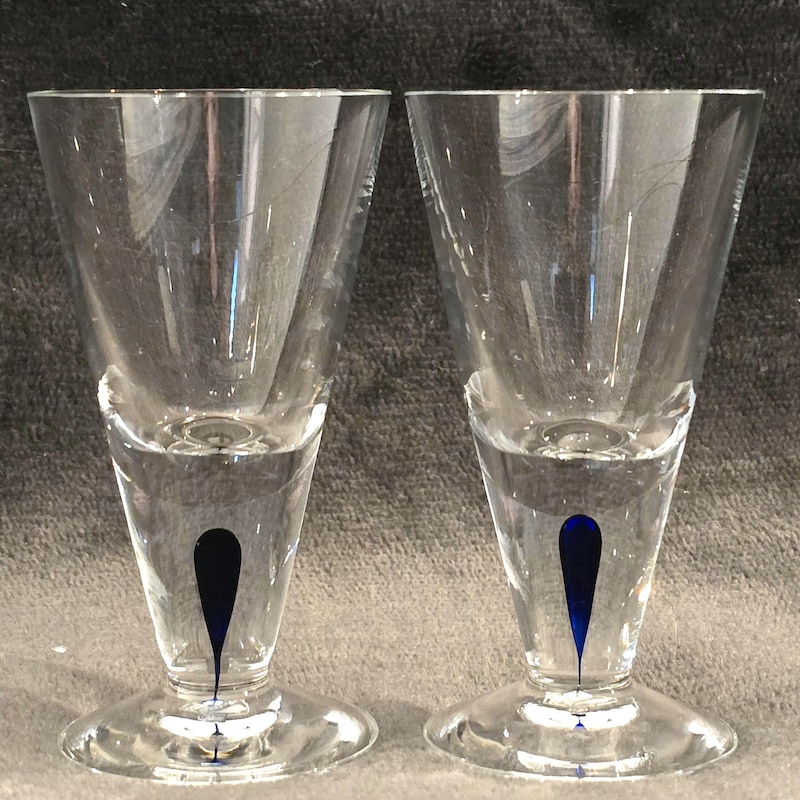 Vintage Schnapps Glasses - Etsy