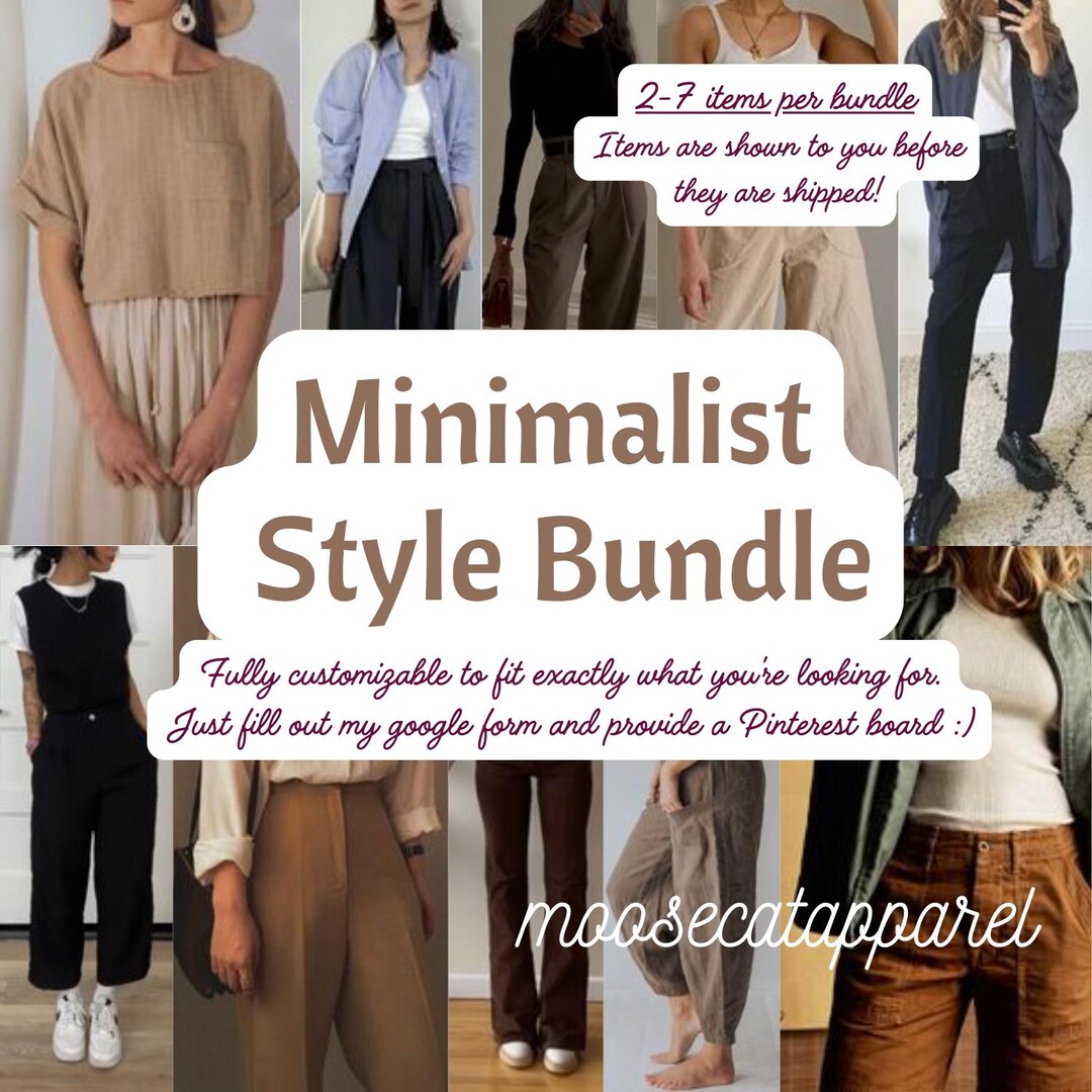 Minimalist Personal Style Bundle Pinterest Board Personalized Vintage ...