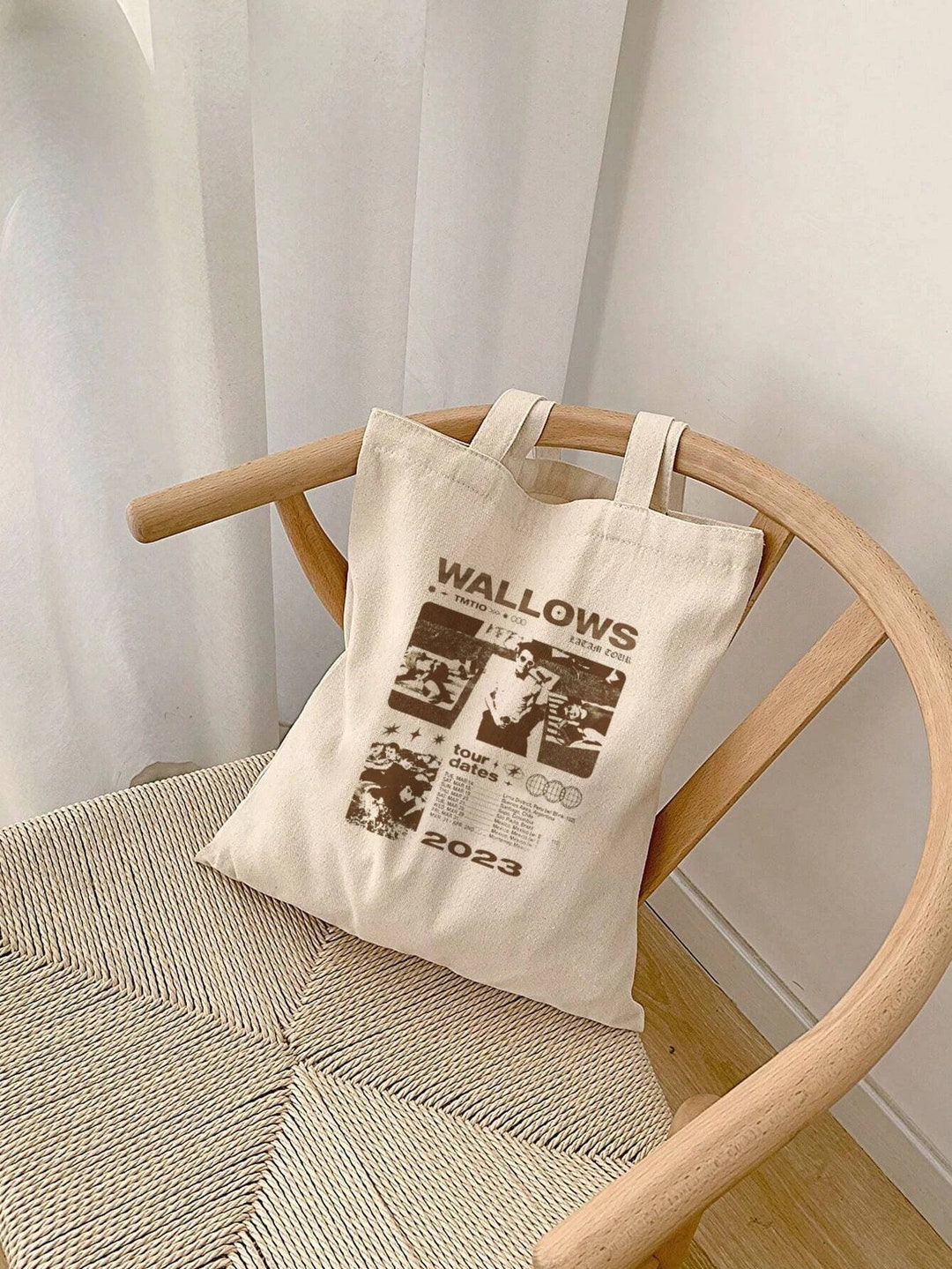 Wallows Tote Bag, Wallows Tell Me That It's Over Tour, Wallows Merch ...