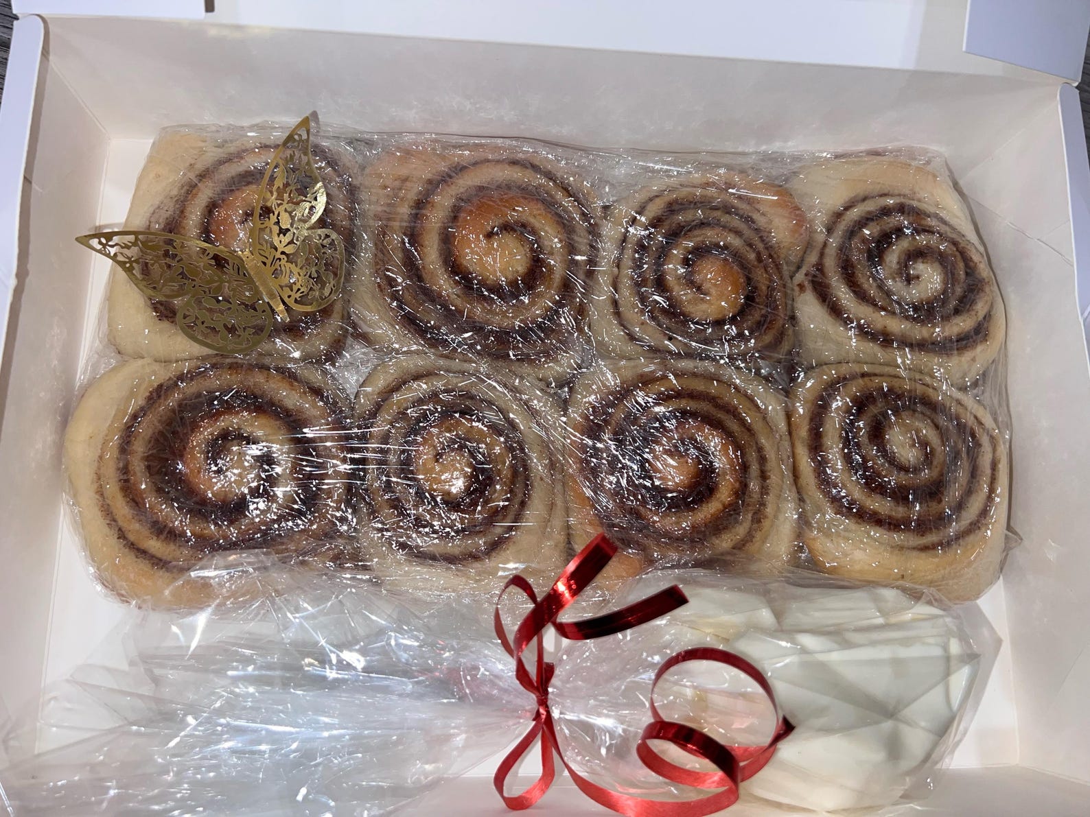 Fresh Cinnamon Rolls, Gift, Care Package, Desserts, Birthday ...