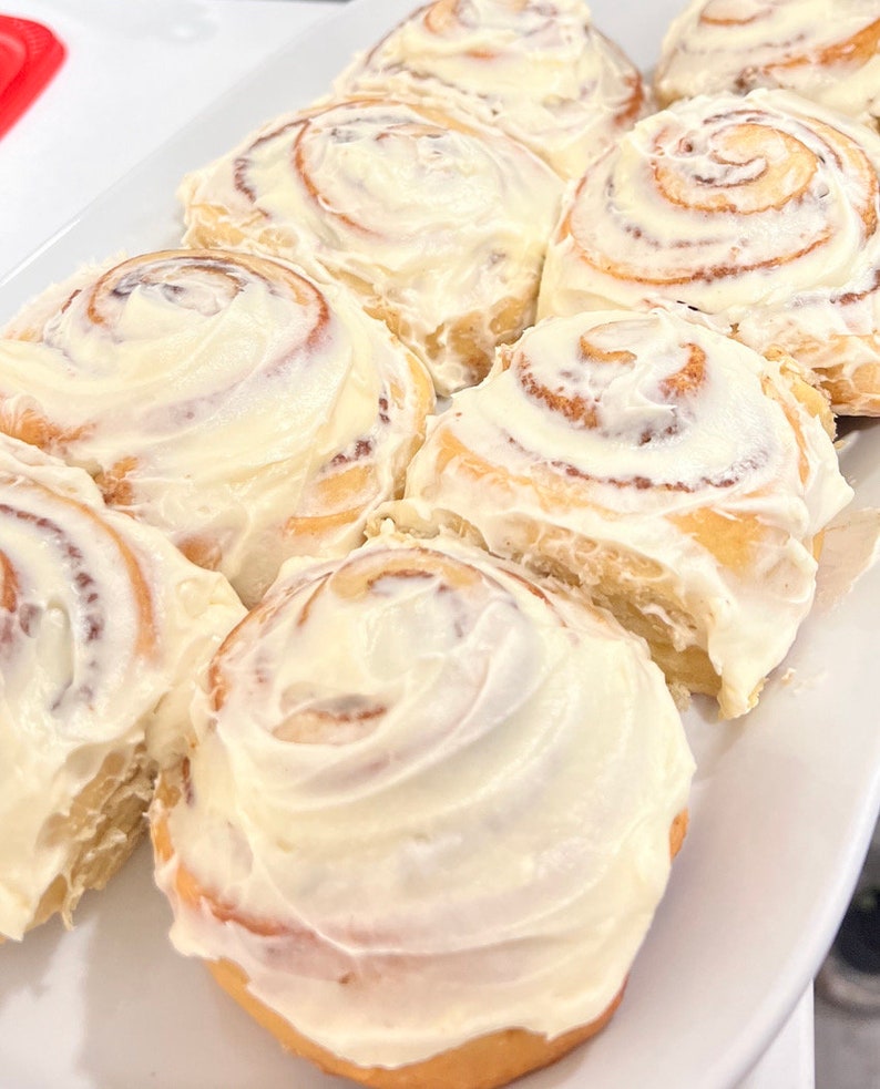 Fresh Cinnamon Rolls, Gift, Care Package, Desserts, Birthday ...