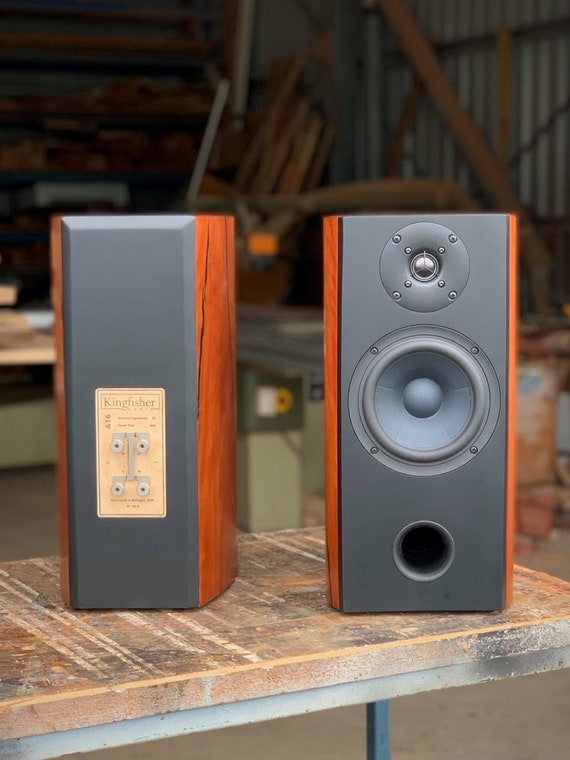 Timber Speaker Pair by Kingfisher Audio A16 - Etsy