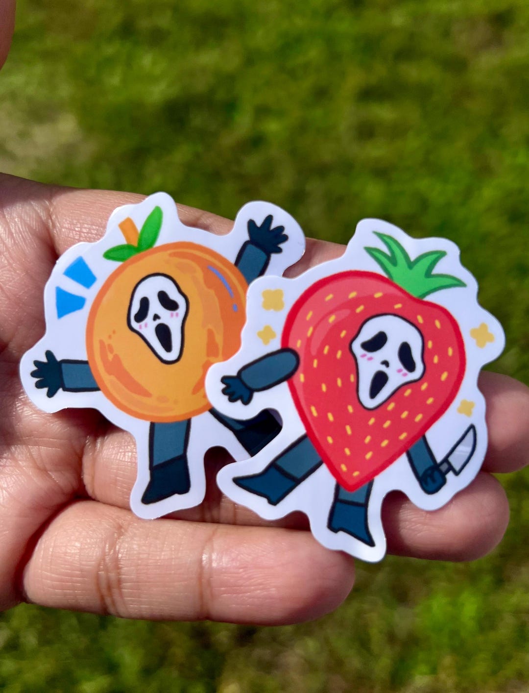 Cute Ghostface Vinyl Stickers - Etsy