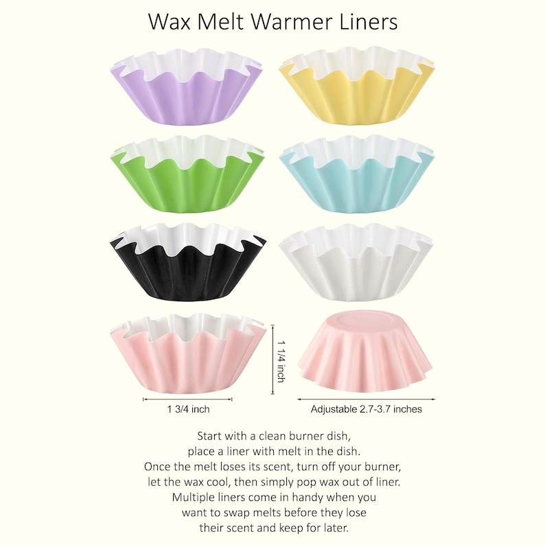 Reusable Wax Warmer Liners: Leakproof, 5-pack - Etsy