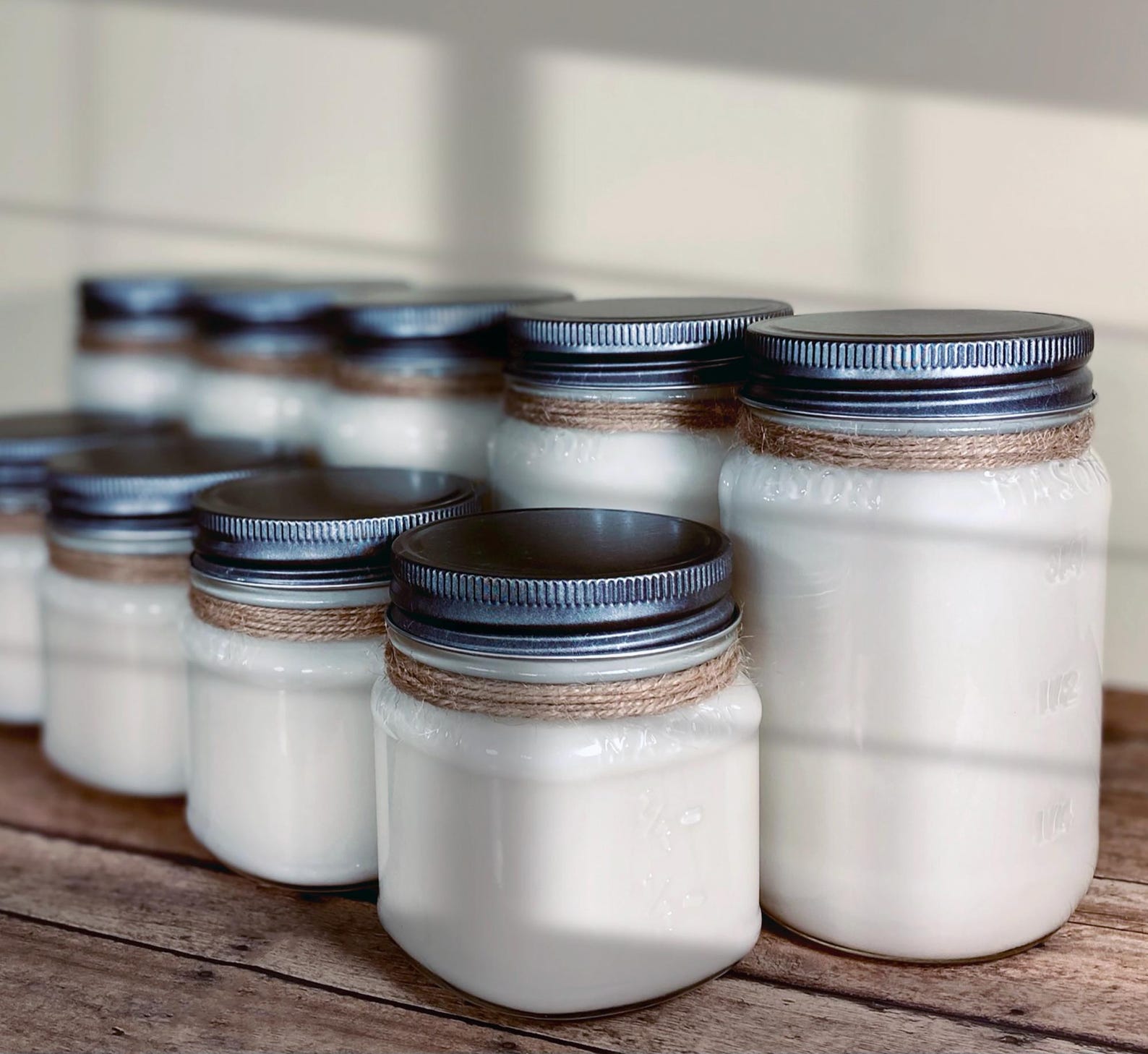 Hand-poured Soy Mason Jar Candle: Spring/summer Scents, 8oz/16oz - Etsy
