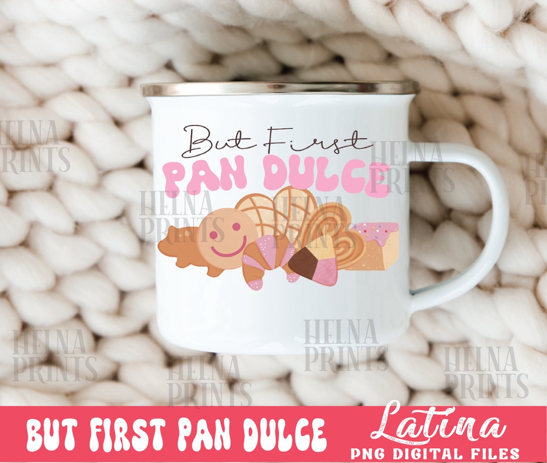 Pan Dulce PNG, Latino Design, Mexican Conchas Y Cafecito, Sublimation T ...