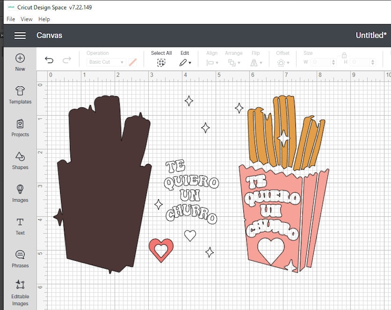 Te Quiero Un Churro SVG PNG PDF Mexican Svg Churro Png, Latina Svg ...