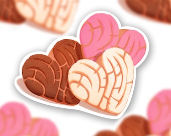 Emotional Support Sticker, Pan Dulce Sticker, Conchas Sticker, Latin ...