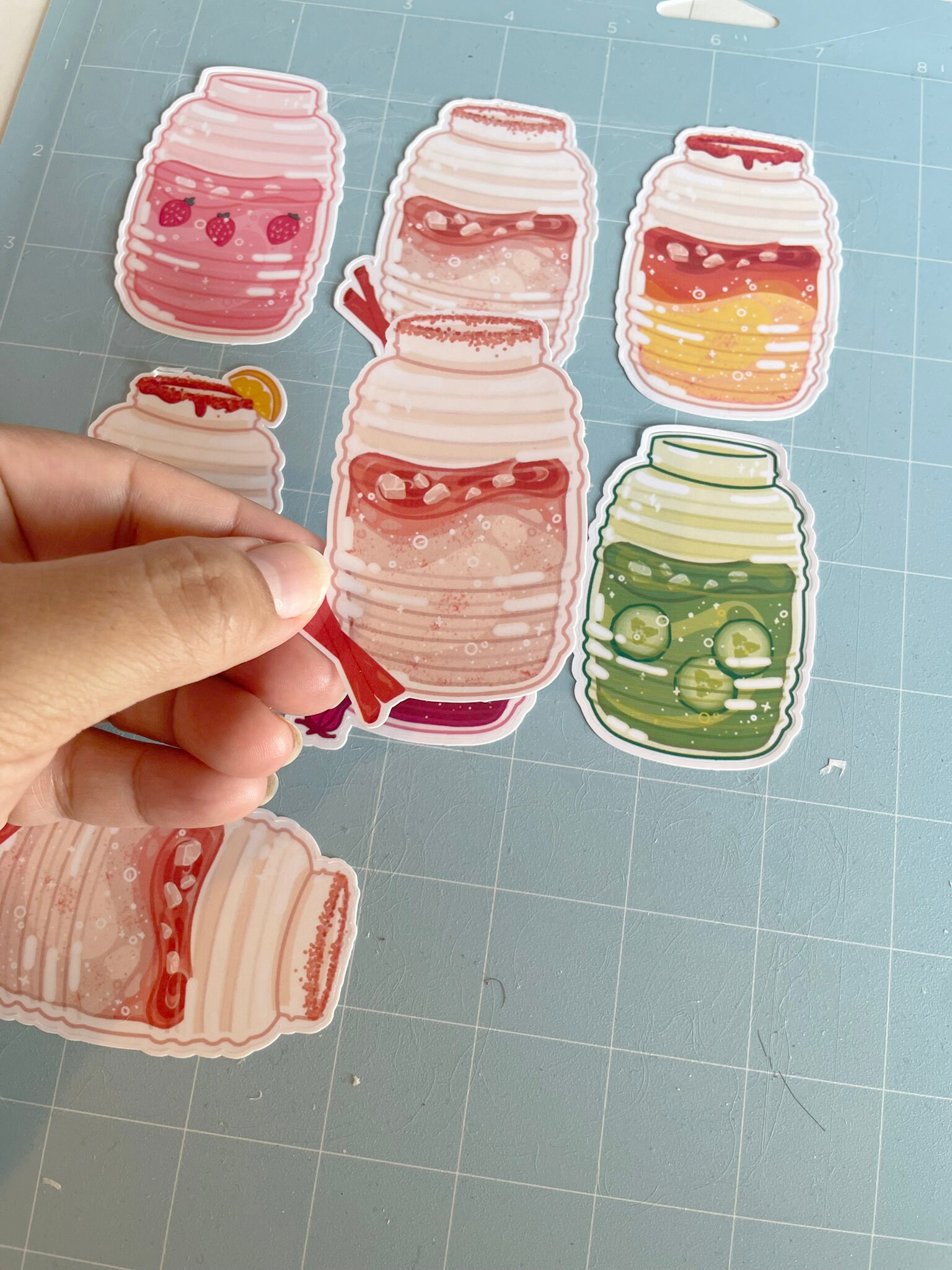 Agua Fresca Pepino, Latino, Latina, Mexican Sticker, Cucumber ...