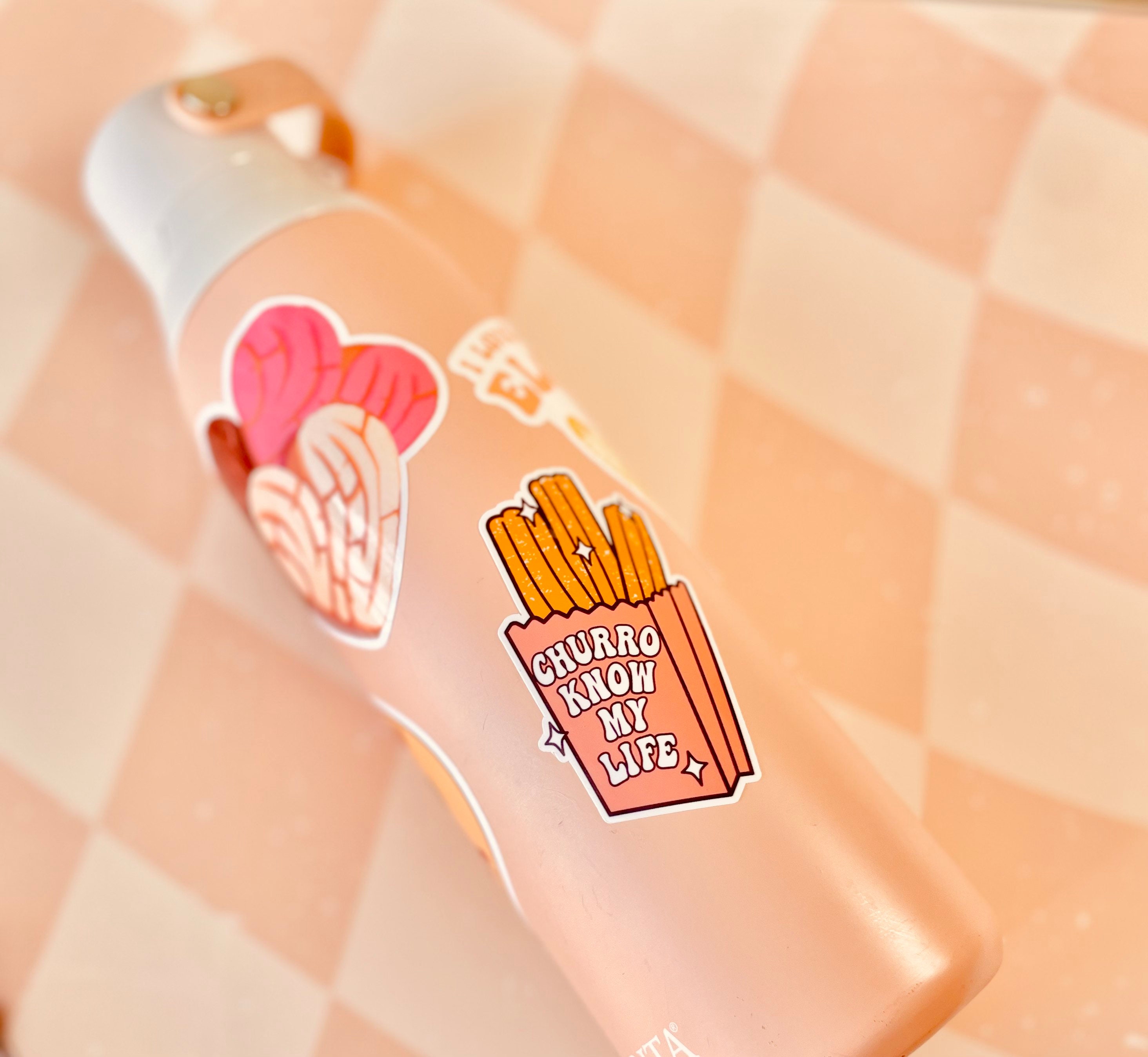 Churros Sticker, Churro Know My Life, Latino, Latina, Mexican Sticker ...