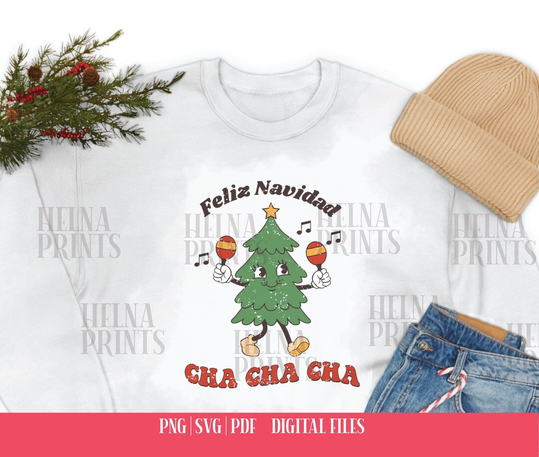 Mexican Christmas PNG, SVG, PDF Feliz Navidad Prospero Año Y Felicidad ...