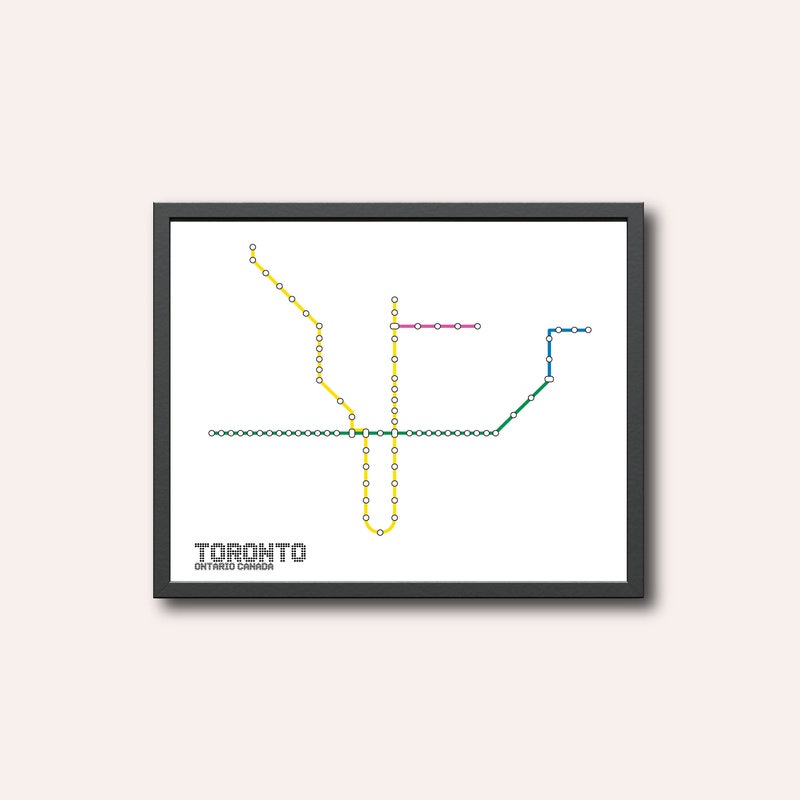Subway Art Print - Etsy