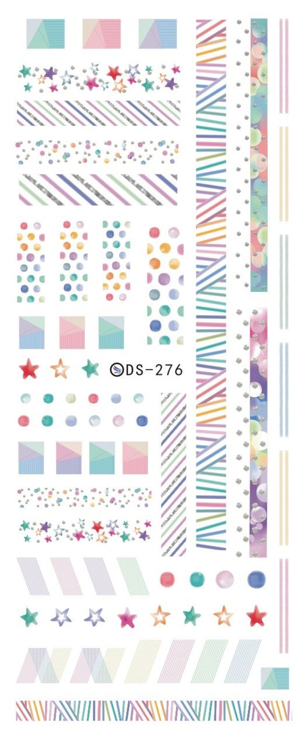 DS-276 Water Transfer Watermark Pretty Designs Art Decal Sticker ...