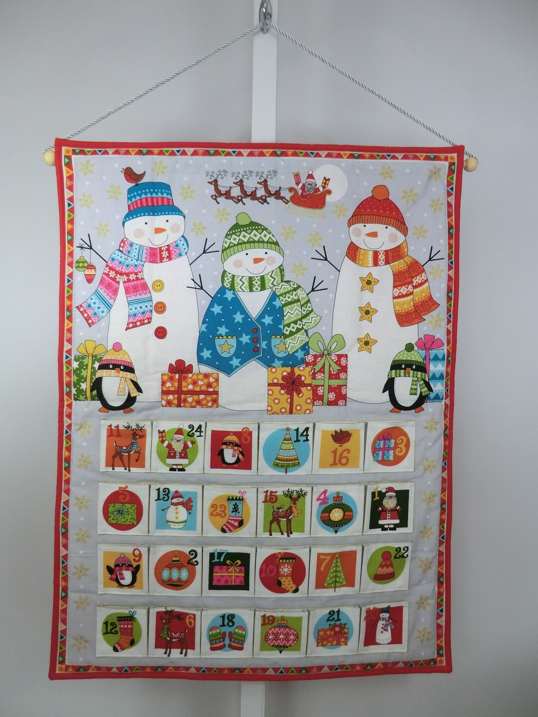 Advent Calendar Snowmen Advent Calendar Snowmen - Etsy