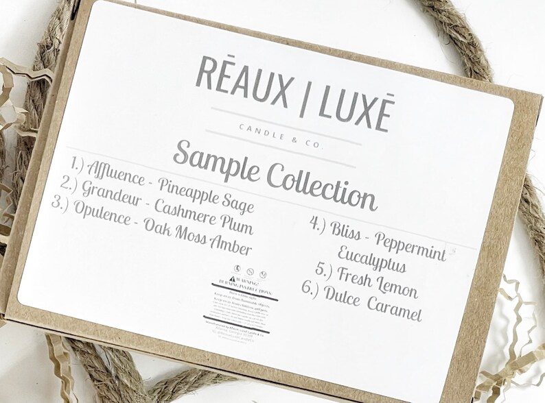 6 Pack Tea Light Sample Collection Soy Tea Lights Tea Lights . Variety ...