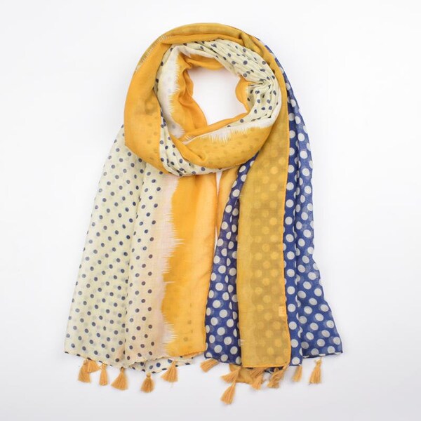 Polka Dots Scarf - Etsy