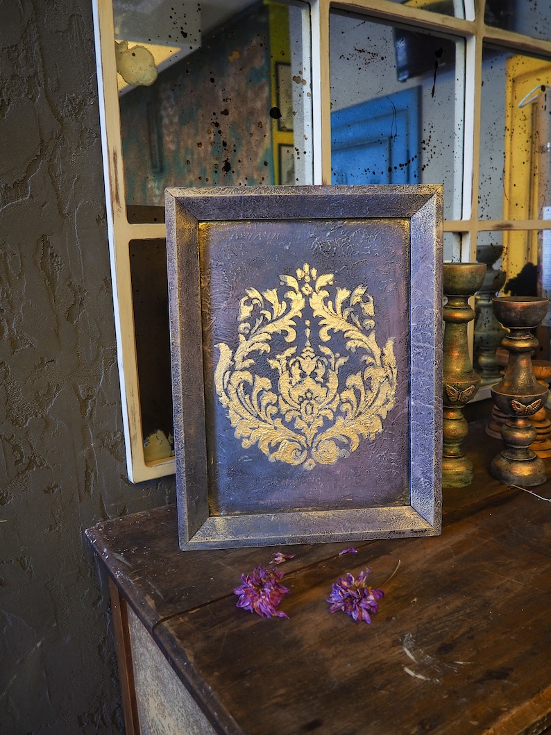 Wooden Decorative Frame With Ottoman Motifs-turkish - Etsy